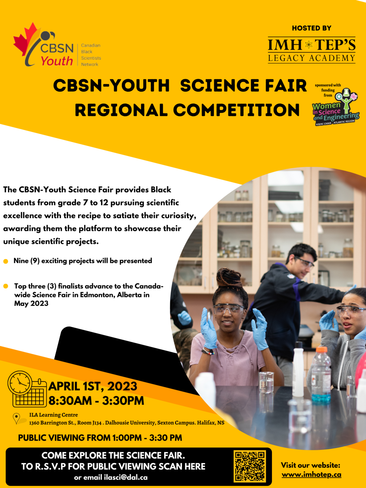 CBSN-Y / RCSN-Jeunesse Science Fair | Canadian Black Scientists